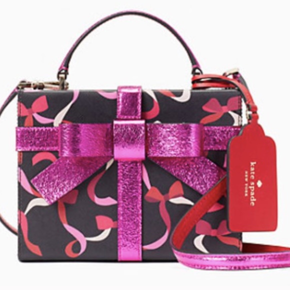 kate spade | Bags | Nwt Kate Spade Wrapping Party Gift Box Crossbody ...